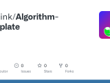 Github Joylink Algorithm Template