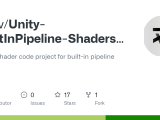 Github Vkev Unity Builtinpipeline Shaders Code Some Shader Code