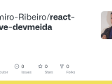 Github Delmiro Ribeiro React Native Devmeida