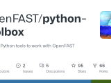 Github Openfast Python Toolbox Suite Of Python Tools To Work With