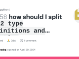 How Should I Split Cpp2 Type Definitions And Function Declarations To