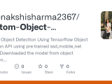 Github Meenakshisharma2367 Custom Object Detection Using Tensorflow