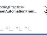 Github Ezcodingpractice Pythonautomationframework