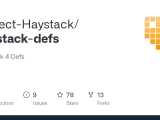 Github Project Haystack Haystack Defs Haystack 4 Defs