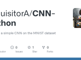Github Inquisitora Cnn Python Training A Simple Cnn On The Mnist Dataset