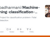 Github Deepadharmani Machine Learning Classification Model Python