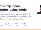 Github Farmesh Qr Code Generator Using Node Create Qr Codes