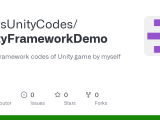 Github Hzpsunitycodes Unityframeworkdemo This A Framework Codes Of