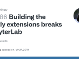 Building The Plotly Extensions Breaks Jupyterlab Issue 1686 Plotly