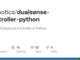 Github Yesbotics Dualsense Controller Python Use The Dualsense