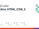 Github Jungcode Practice Html Css 3