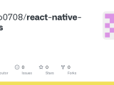 Github Miso0708 React Native Apps