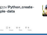 Python Create Sample Data Readme Md At Main Josegzzv Python Create