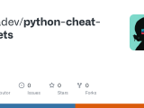 Github Mrcharouon Python Cheat Sheets