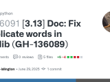 3 13 Doc Fix Duplicate Words In Idlelib Gh 136089 By Miss