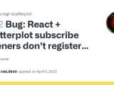 Bug React Scatterplot Subscribe Listeners Don T Register Reliably On