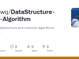 Github Ooklwq Datastructure And Algorithm Basic Datastructure And