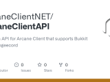 Github Arcaneclientnet Arcaneclientapi A Plugin Api For Arcane
