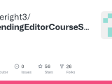 Github Vinceright3 Extendingeditorcoursesourcecode