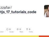 Github Ayyazzafar Reactjs 17 Tutorials Code