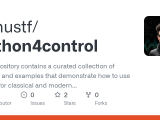 Github Hmustf Python4control This Repository Contains A Curated