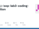 Github Parujr Oop Lab3 Coding Solution