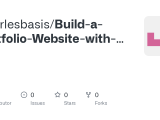 Github Charlesbasis Build A Portfolio Website With Html Css And