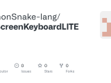 Github Pythonsnake Lang Onscreenkeyboardlite