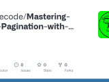 Releases Turtlecode Mastering Api Pagination With Python Fastapi