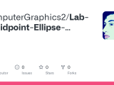 Github Computergraphics2 Lab 4 Midpoint Ellipse Drawing Algorithm