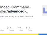 Github Advanced Command Handler Advanced Command Handler Examples A