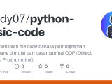 Releases Fendy07 Python Basic Code Github