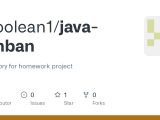 Github 1boolean1 Java Kanban Repository For Homework Project