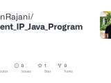 Github Ishanrajani Current Ip Java Program