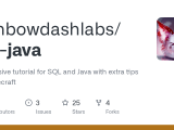 Github Rainbowdashlabs Sql Java A Extensive Tutorial For Sql And