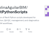 Github Carolinaaguilarbim Revitpythonscripts Collection Of Revit