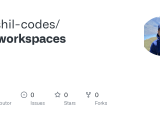 Github Harshil Codes Devworkspaces