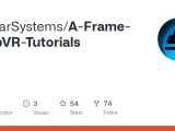 Github Sonarsystems A Frame Webvr Tutorials