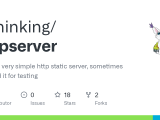 Github Txthinking Httpserver This Is A Very Simple Http Static