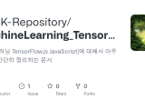 Github Sagik Repository Machinelearning Tensorflow Js Javascript 책
