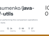 Github Dnaumenko Java Diff Utils Library For Performing The