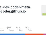 Github Meta Dev Coder Meta Dev Coder Github Io