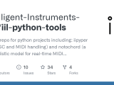 Github Intelligent Instruments Lab Iil Python Tools Central Repo For