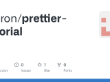 Github Fuuron Prettier Tutorial