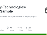 Github Unity Technologies Fpssample A First Person Multiplayer