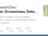 Github Satheeshdev Driver Drowsiness Detection Using Python This