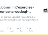 Github Githubtraining Exercise Reference A Codeql Query A Hands On