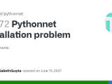 Pythonnet Installation Problem Issue 1472 Pythonnet Pythonnet Github