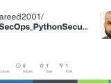 Github Mdfareed2001 Devsecops Pythonsecuritypipeline