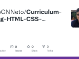 Github Joaocnneto Curriculum Using Html Css Javascript Bootstrap Api
